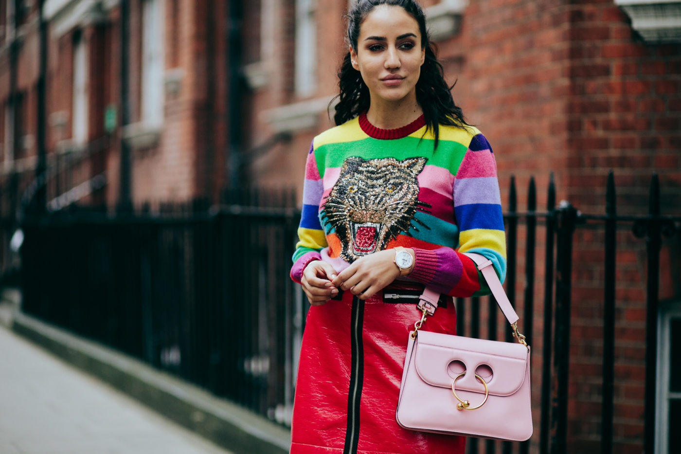 What They Wore at the Shows: London Fashion Week SS18 Streetstyle Day ...
